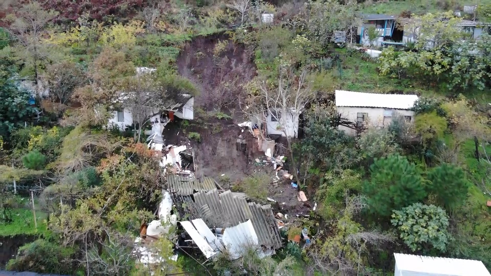 Bursa’da sel ve heyelan evi yuttu - Kent Bursa Gazetesi